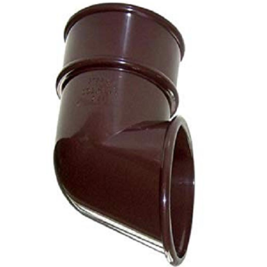 Brown Round Down Pipe Clips