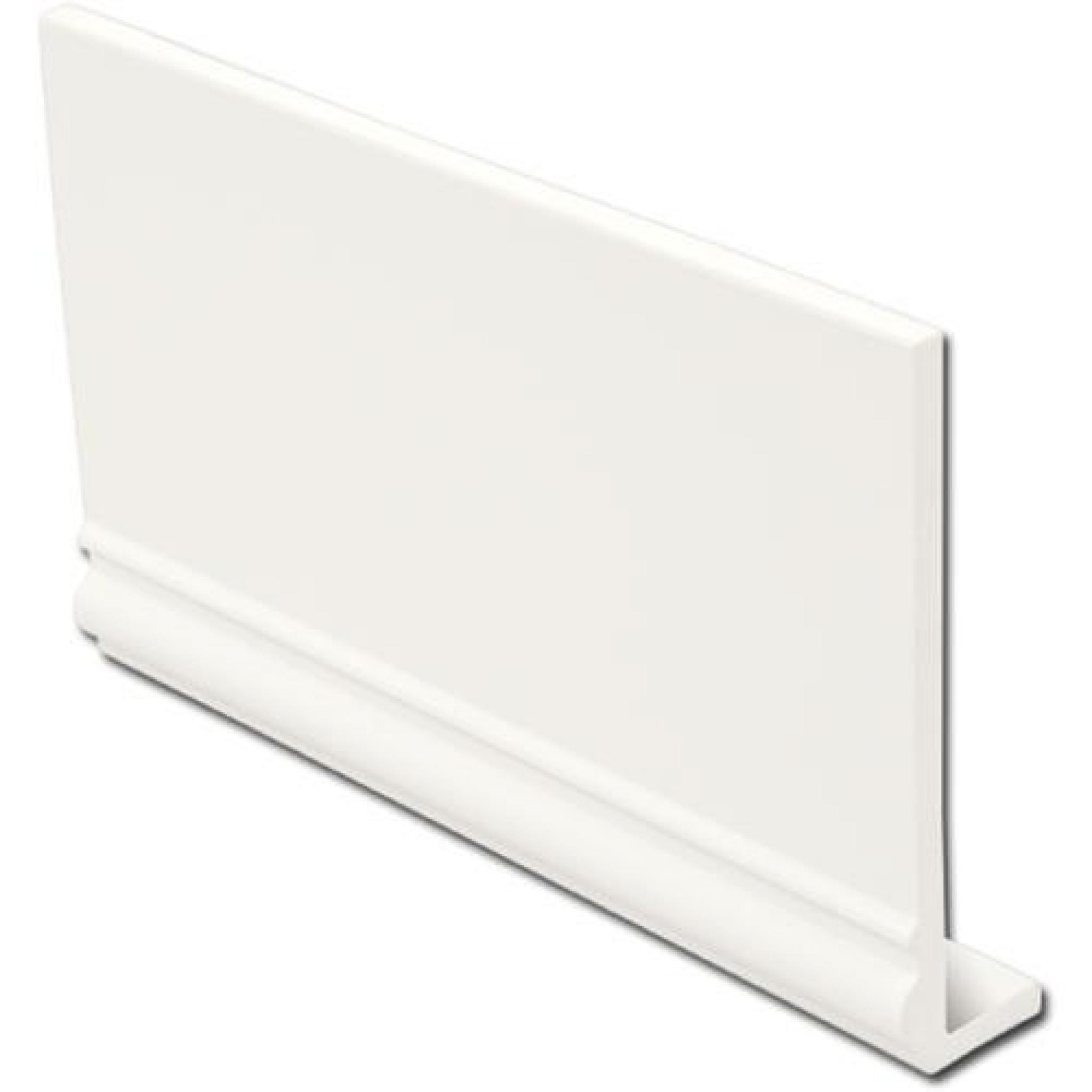 White Ogee Capping Fascia Boards 9mm x 5m | UPVC Ogee Board