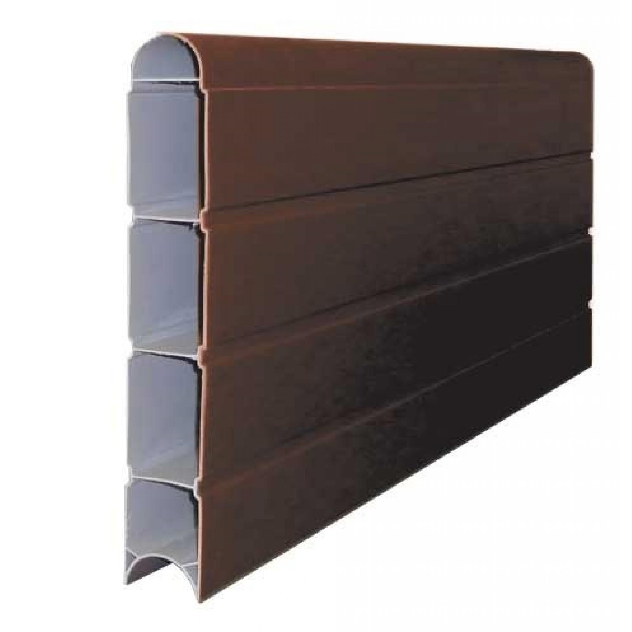Walnut Composite Fence Panel