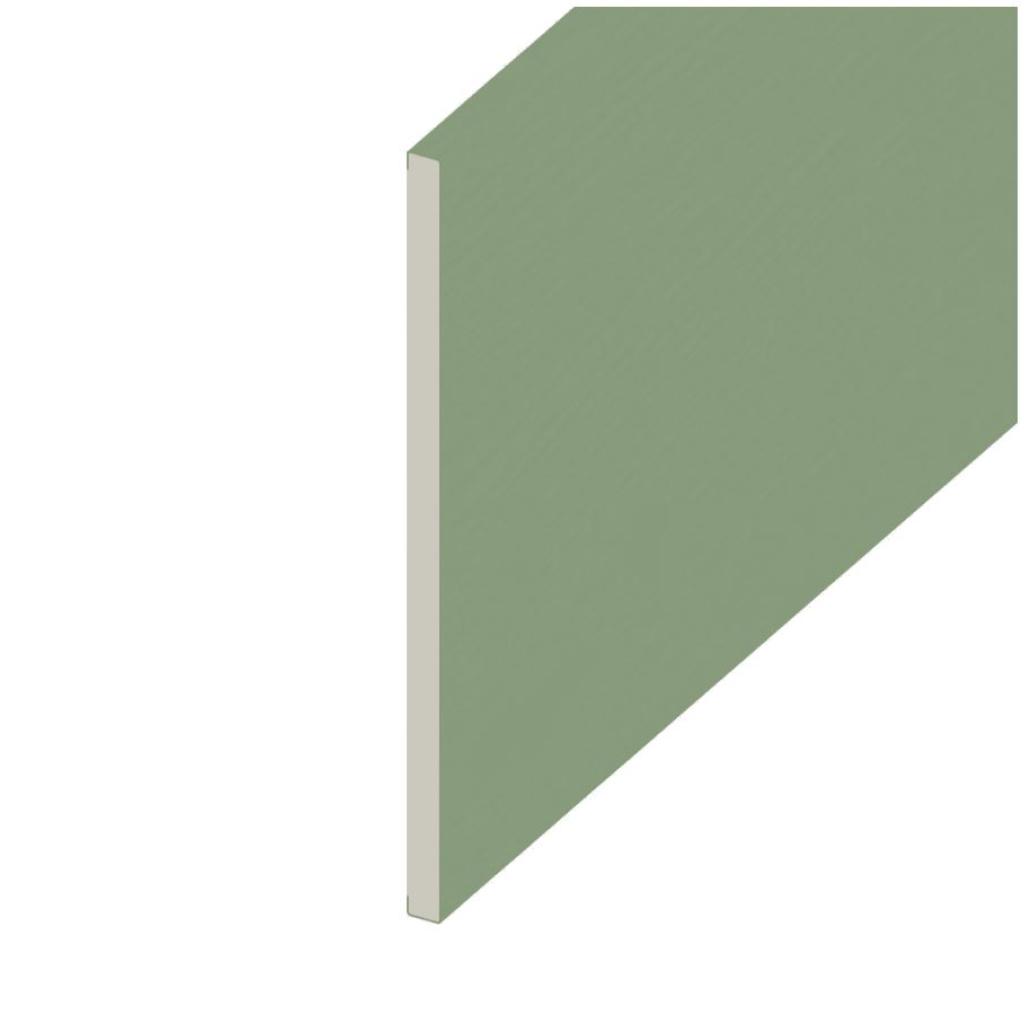 Chartwell Green Plain UPVC Soffit Board - 5m | Building Plastics Online