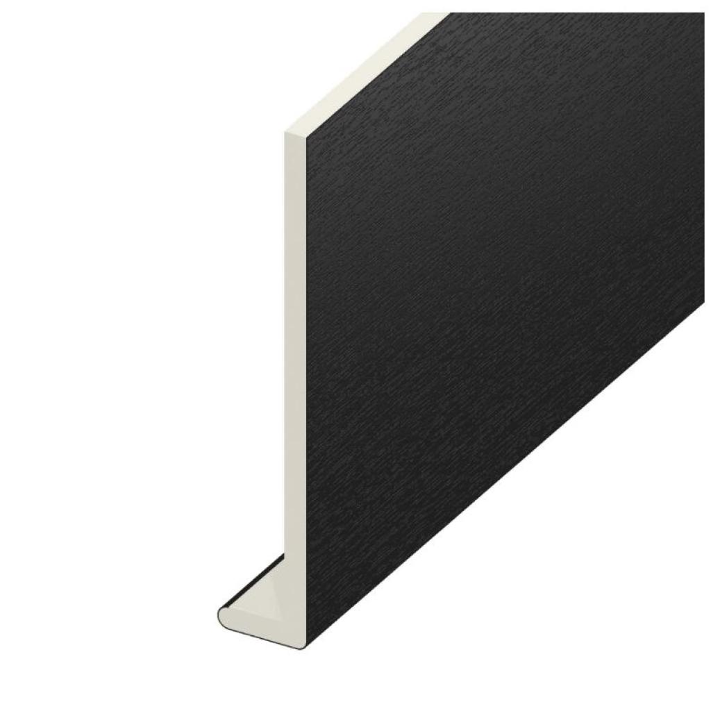 Black Ash Fascia Capping Board 9mm x 5m UPVC