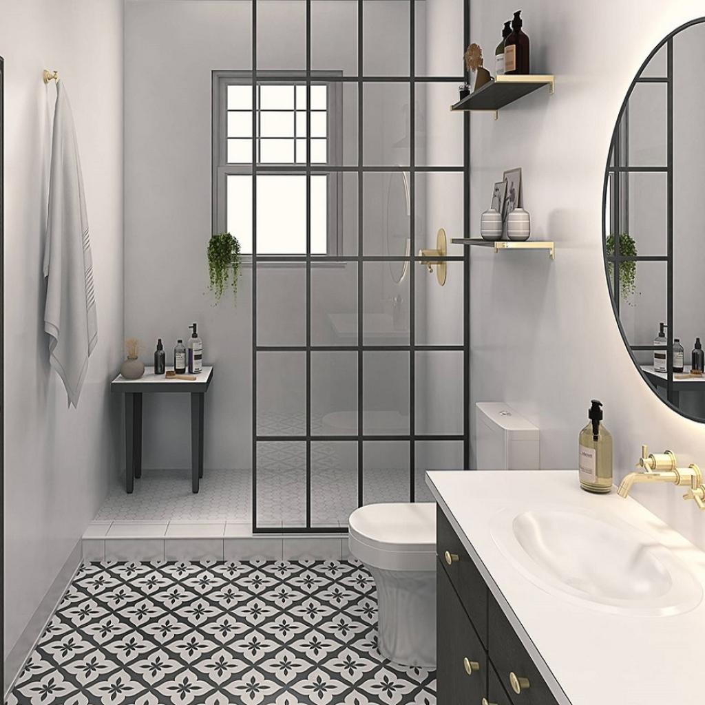 Beige Eiger Bathroom & Shower Wall Panel