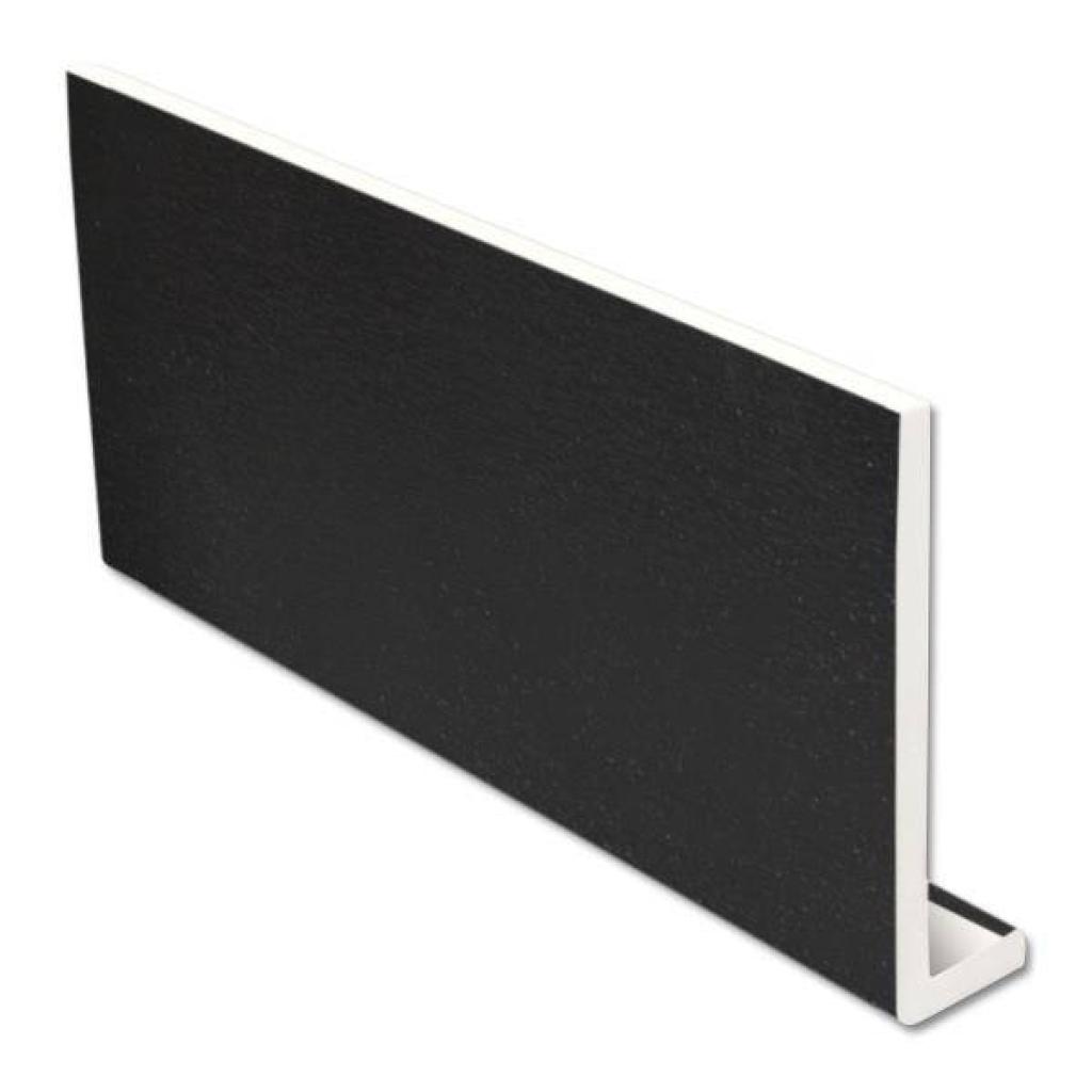 Freefoam Black Ash 10mm uPVC Fascia Capping/Cover Board - 5m