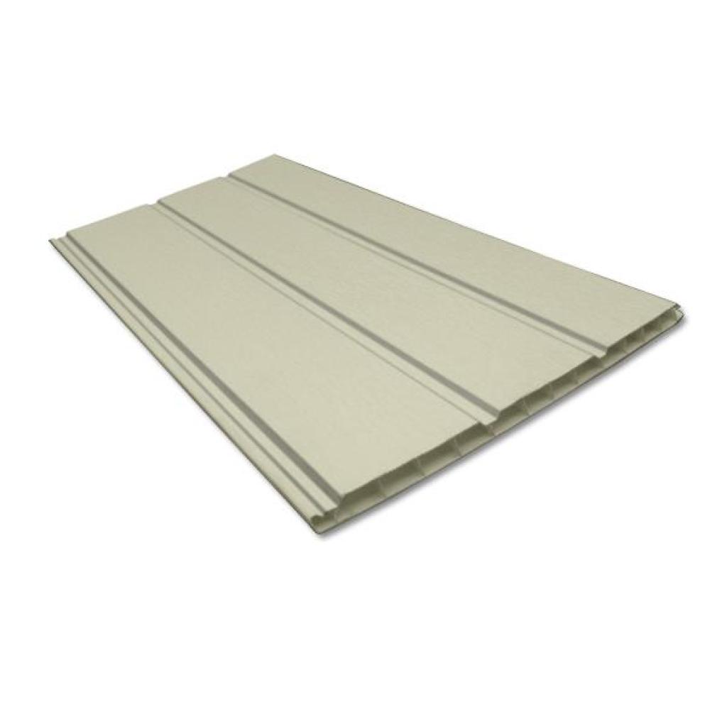 Cream Soffit Board | Cream UPVC Hollow & Plain Boards