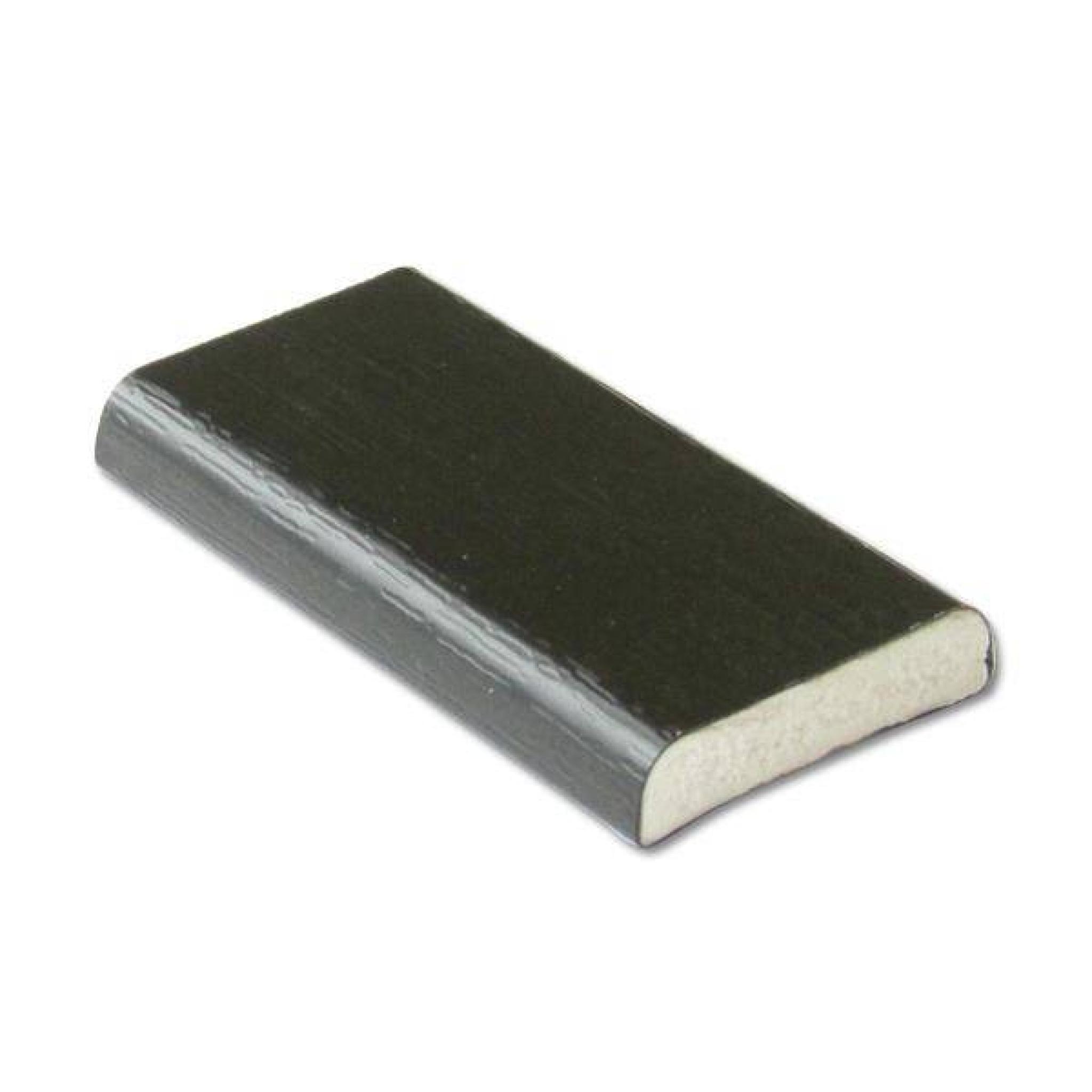 Black uPVC D Section Trim