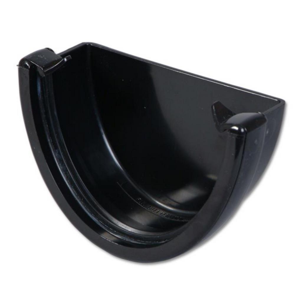 FloPlast Black Deepflow Gutter