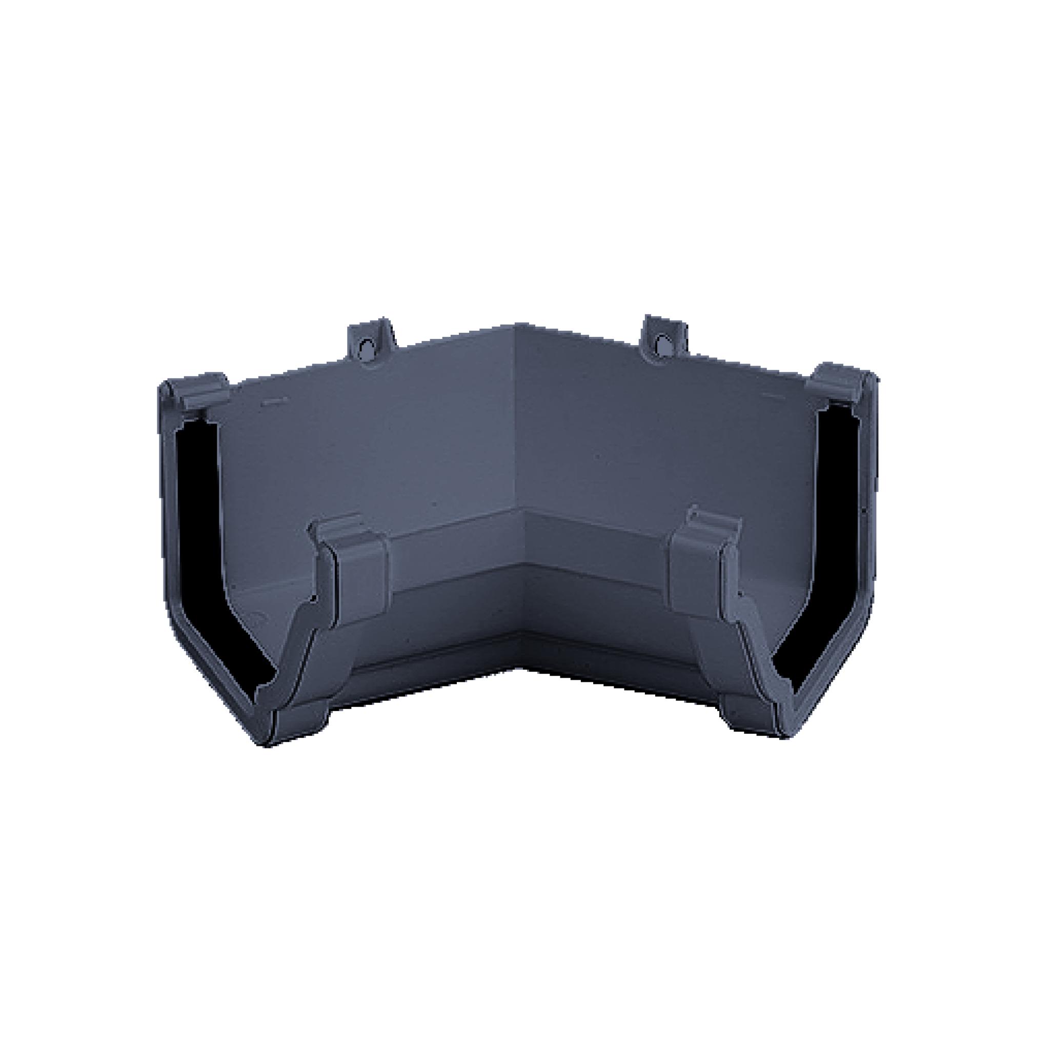 Anthracite Ogee Gutter Internal 135° Angle | Kalsi Aquaflow