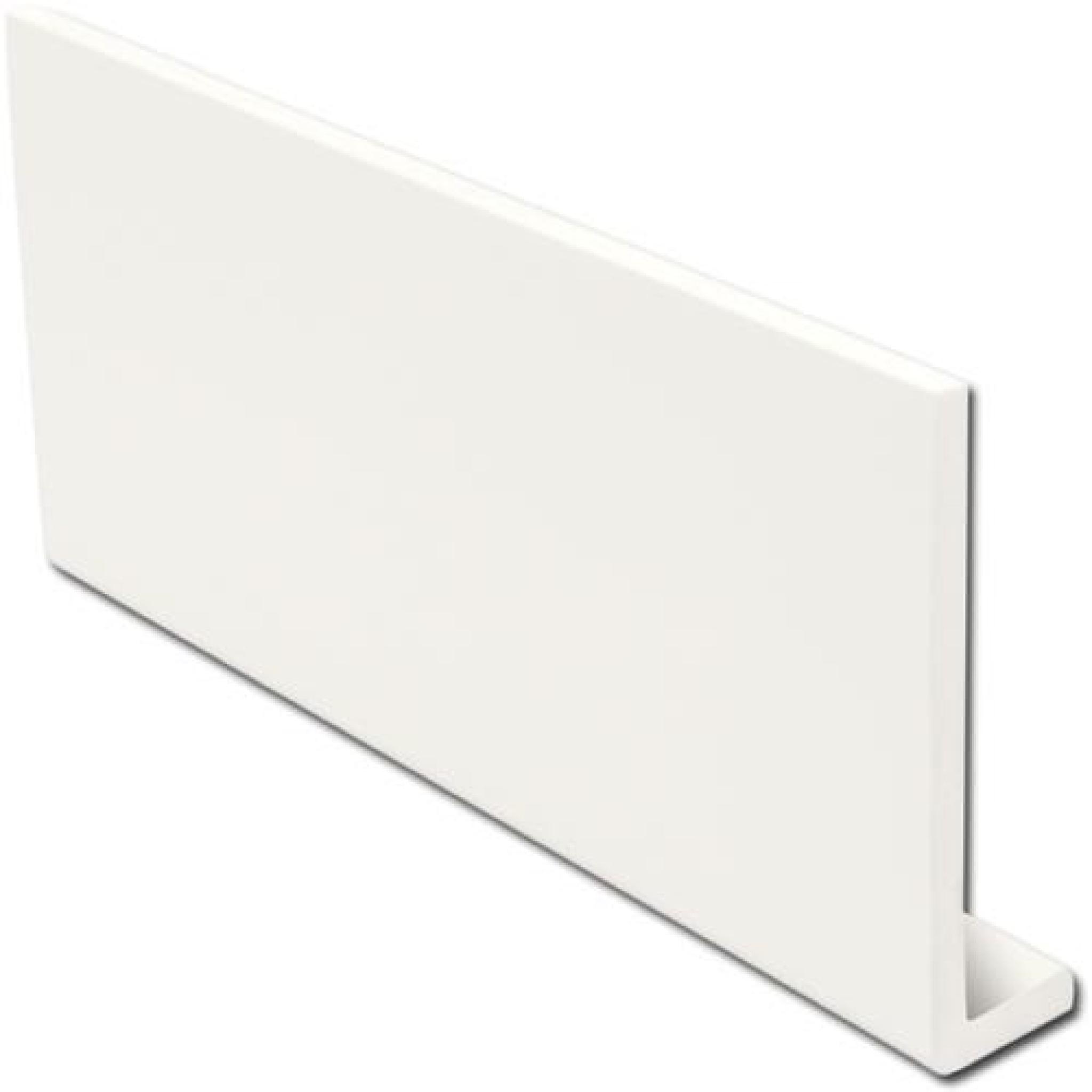 White Fascia Capping Boards Square 9mm x 5m | UPVC Board