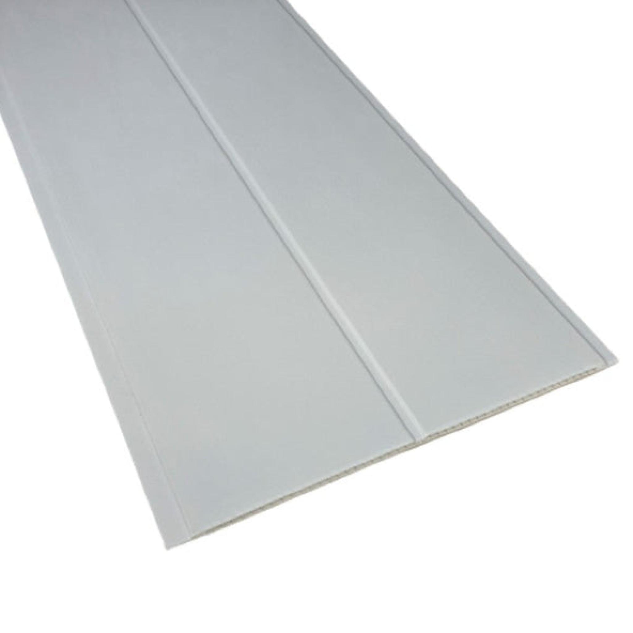 250mm White Grooved Gloss Ceiling Cladding