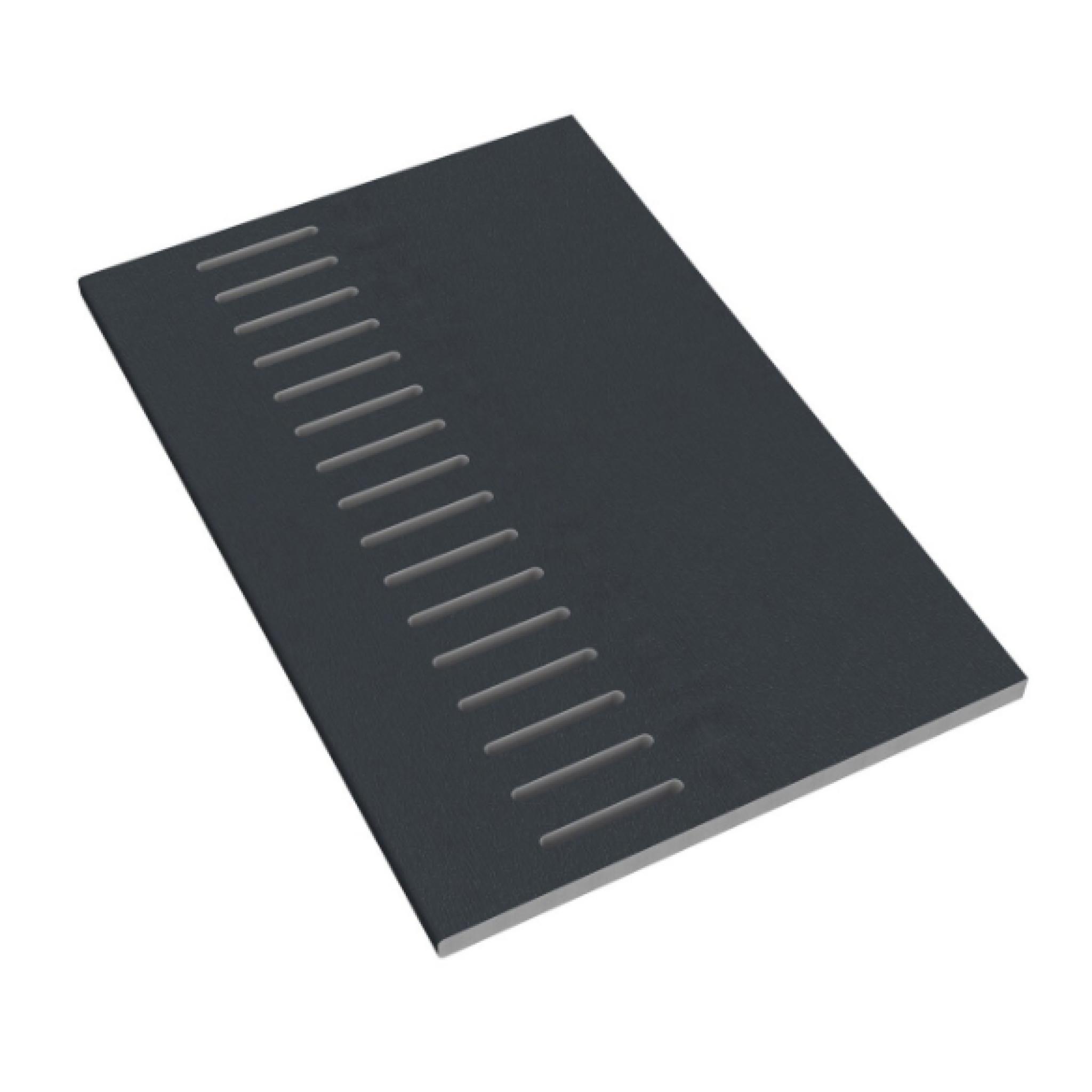 Freefoam Anthracite 10mm uPVC Vented Soffit Board -5m