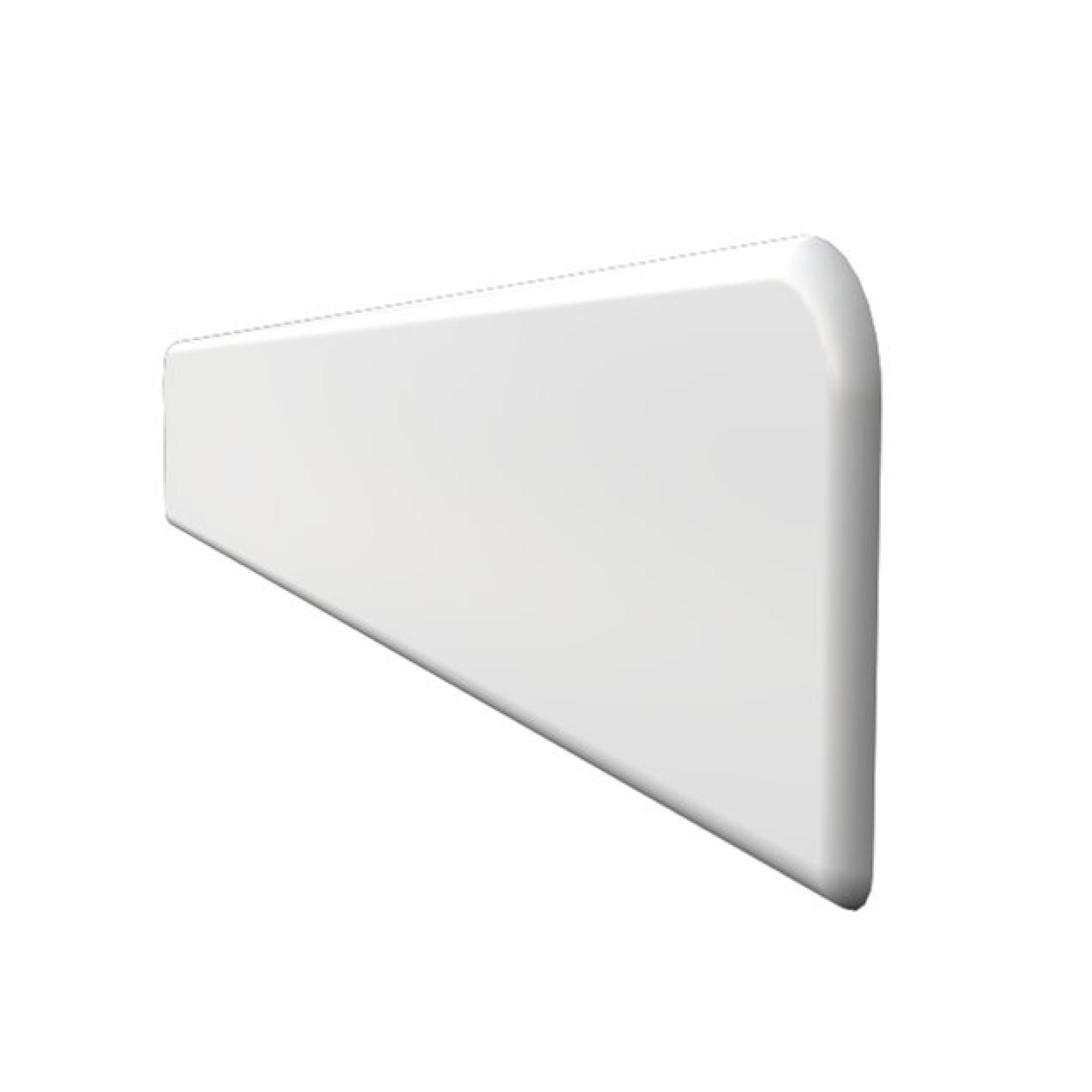 Freefoam Square White Fascia Corners, Joints & Trims